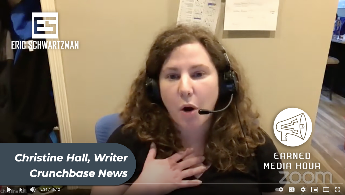 Get Tech News Coverage with Christine Hall at Crunchbase News | Eric ...